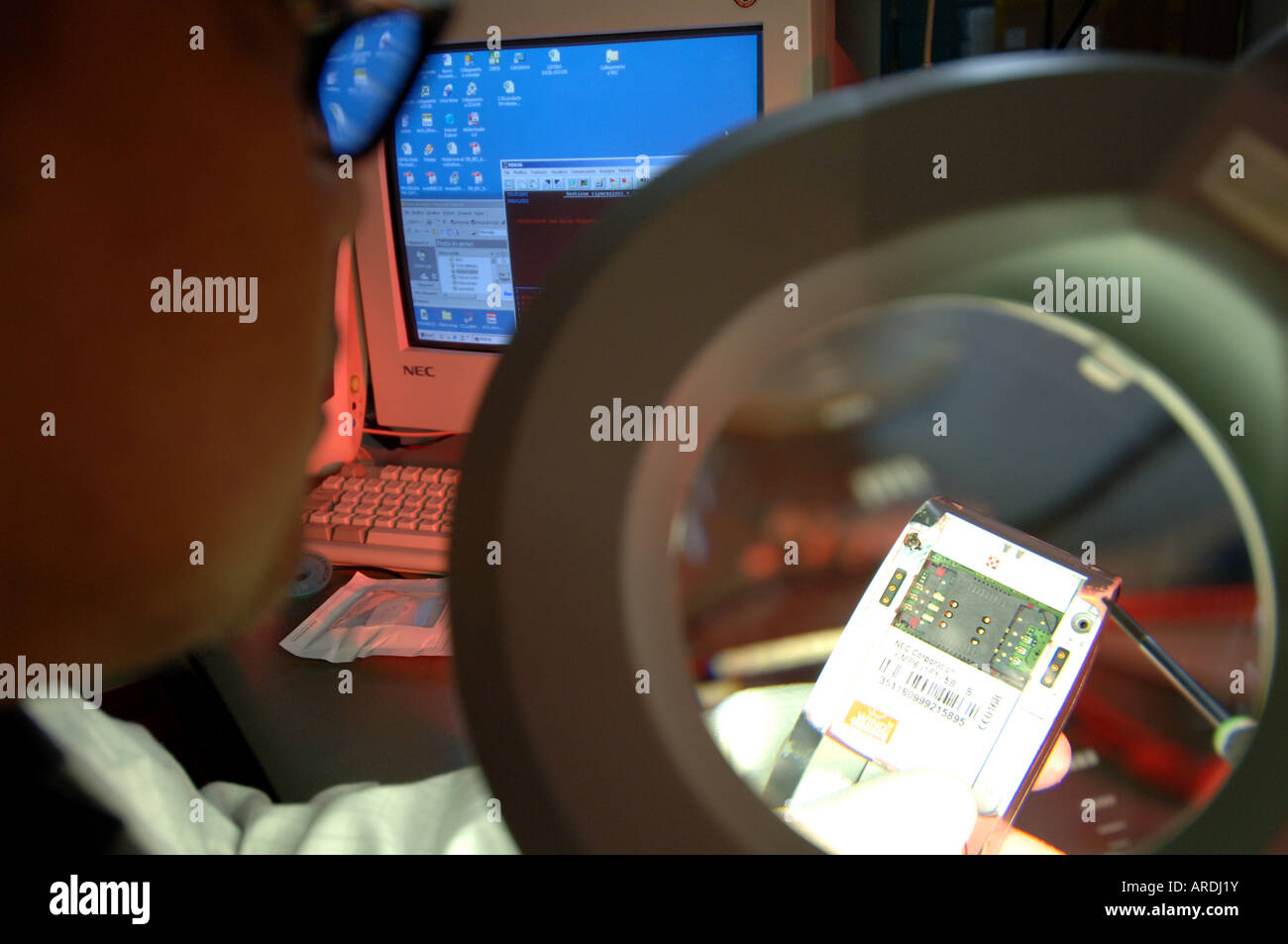 Factory cell phones hi-res stock photography and images - Alamy