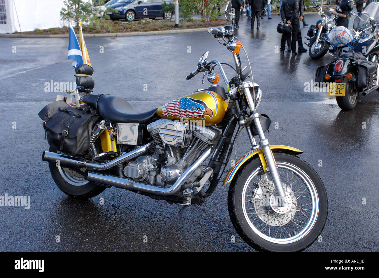 Harley Davidson Motorcycle. XTR 3706-356 Stock Photo - Alamy