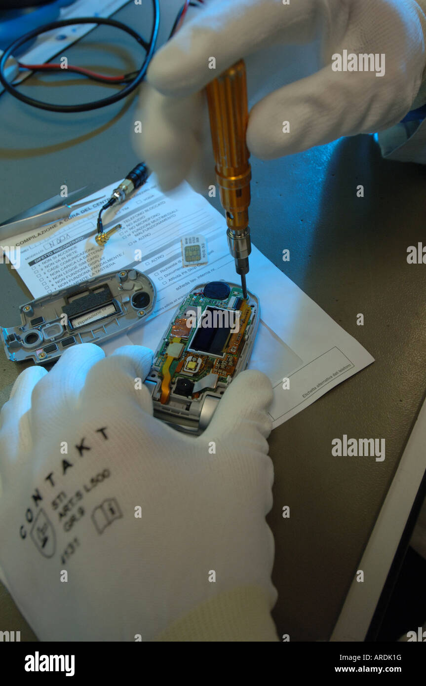mobile, phone, testing, cell,repair Stock Photo - Alamy