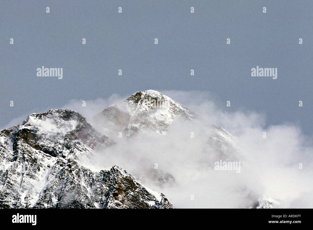 A Rocky Mountain landscape Stock Photo - Alamy