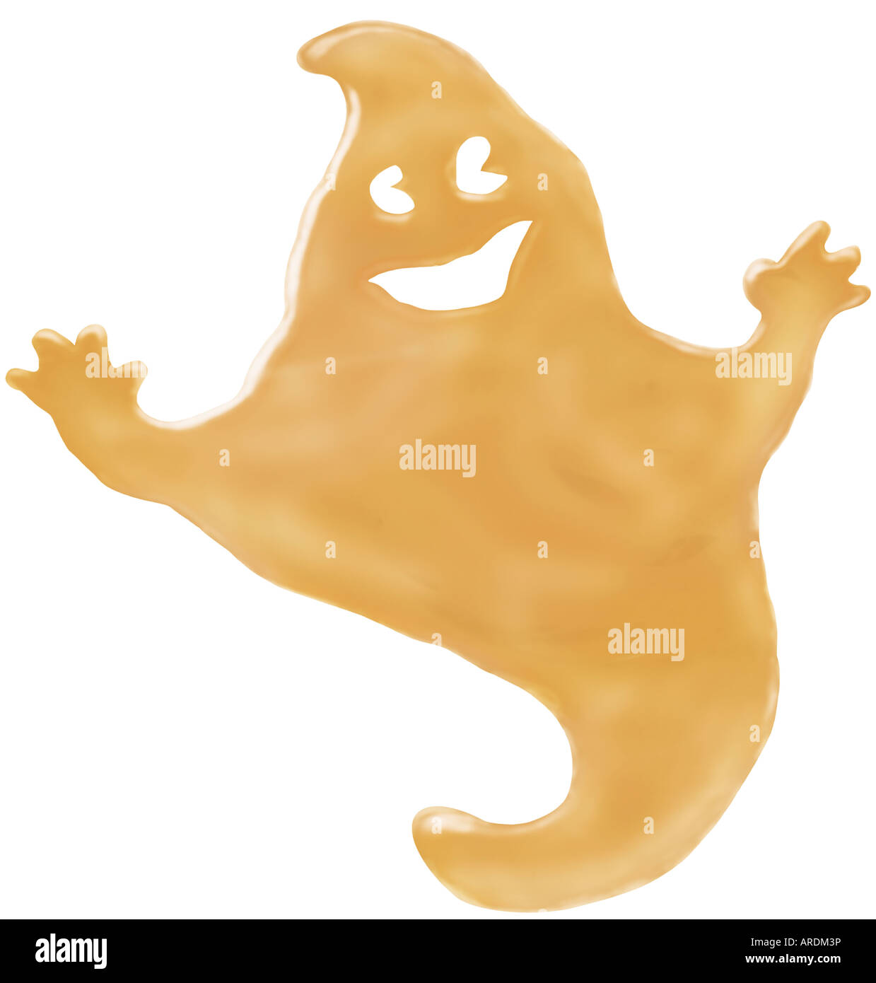 Friendly halloween ghost Cut Out Stock Images & Pictures - Alamy