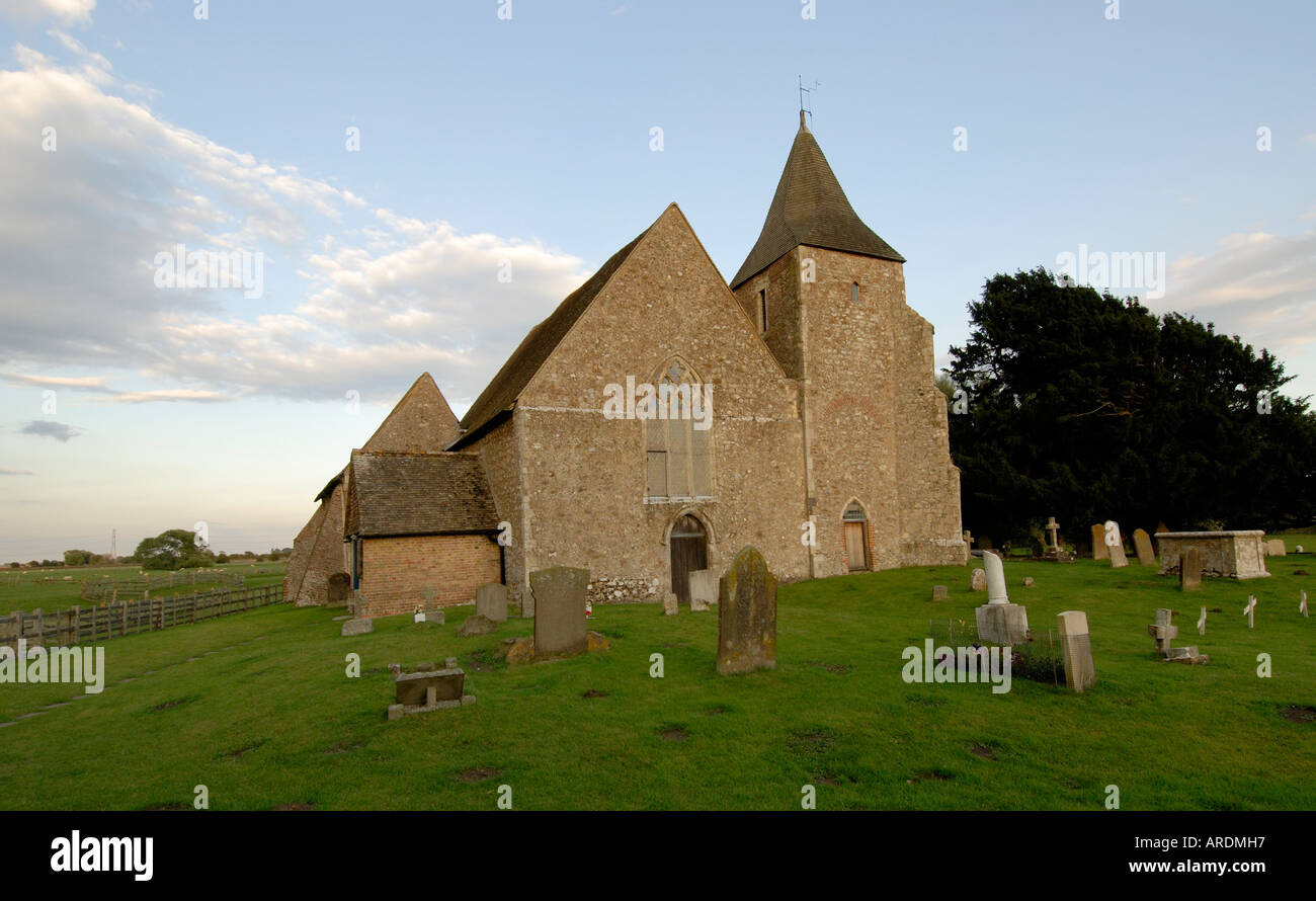 Church built on marsh hi-res stock photography and images - Alamy