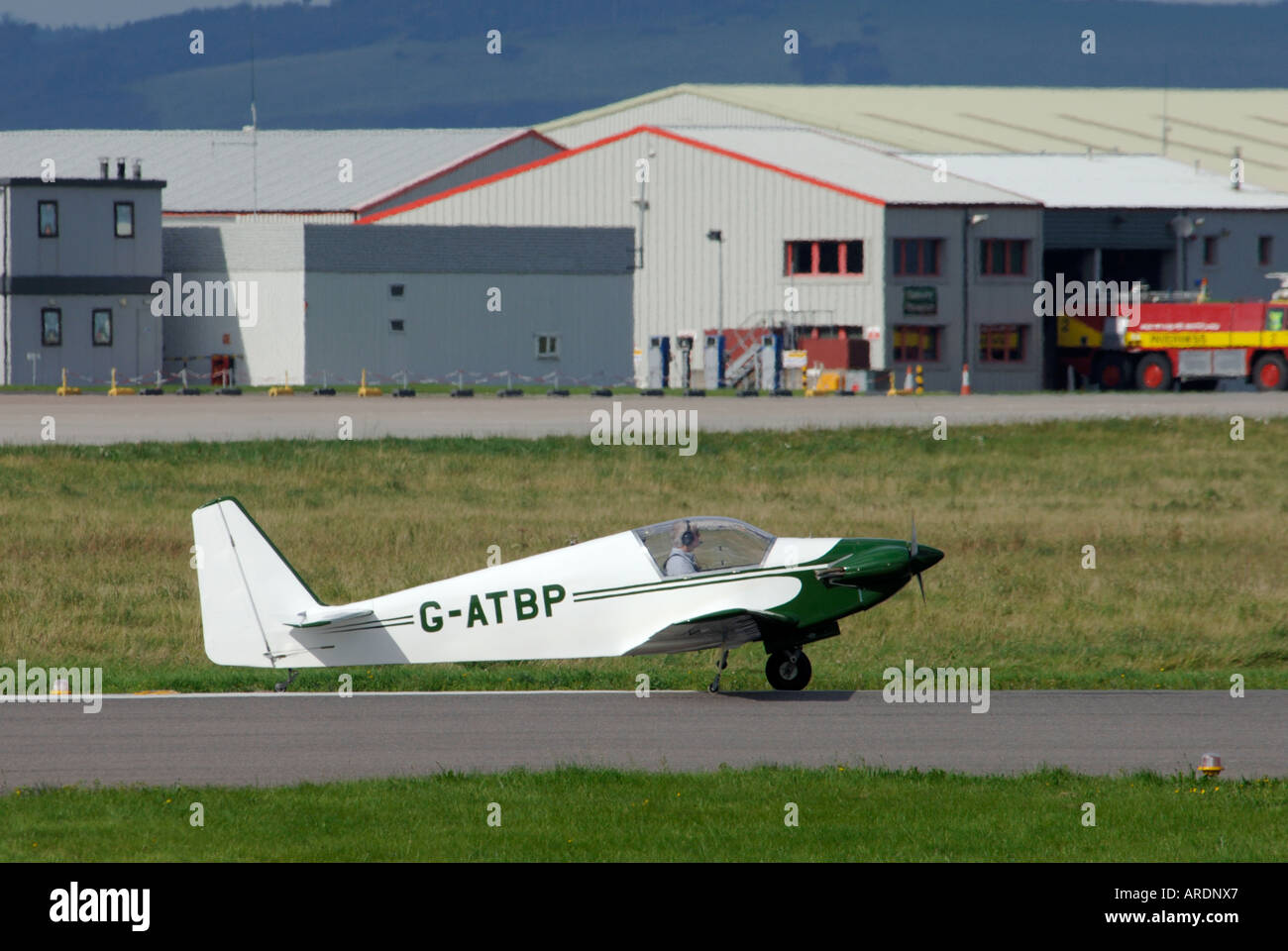 Fournier RF-3 1960s Motorised Glider Inverness Scotland. XAV 3581-347 ...