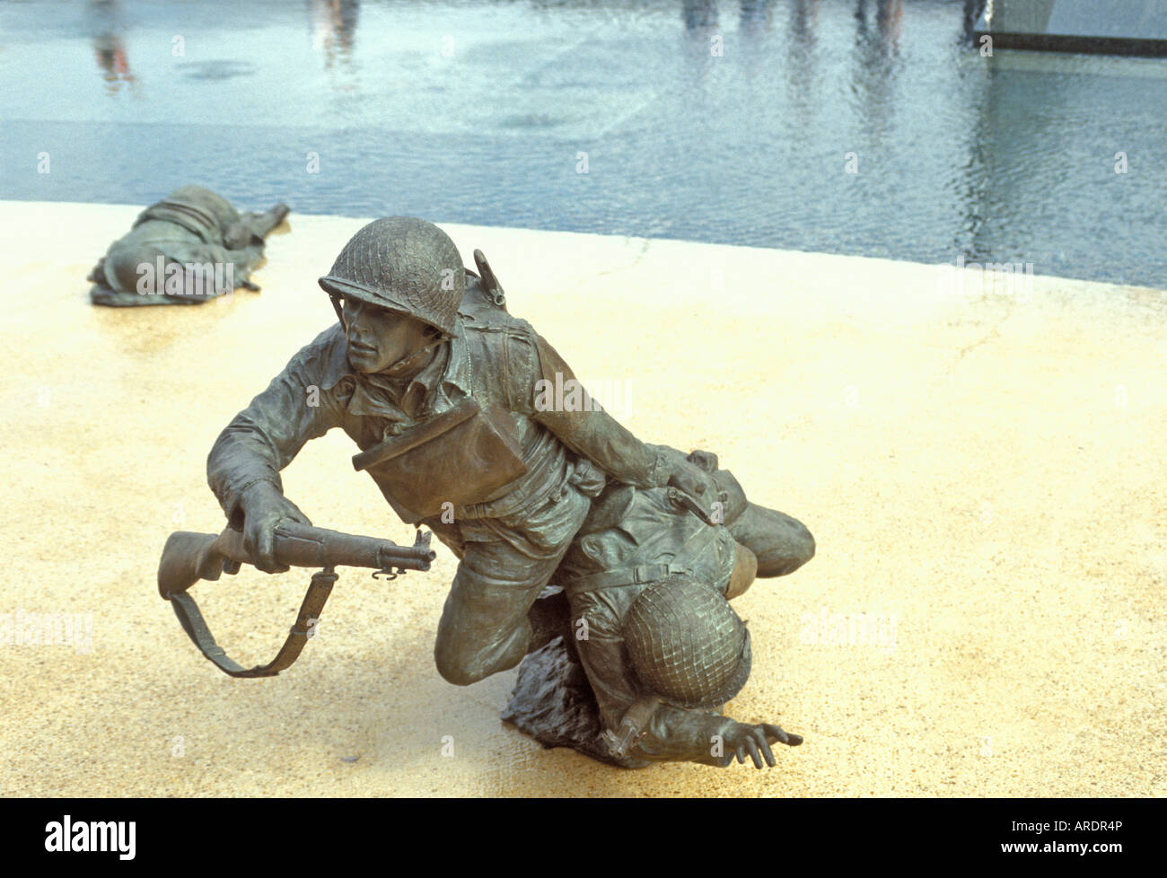 Statue, National D-Day Memorial, Bedford, Virginia, USA Stock Photo - Alamy