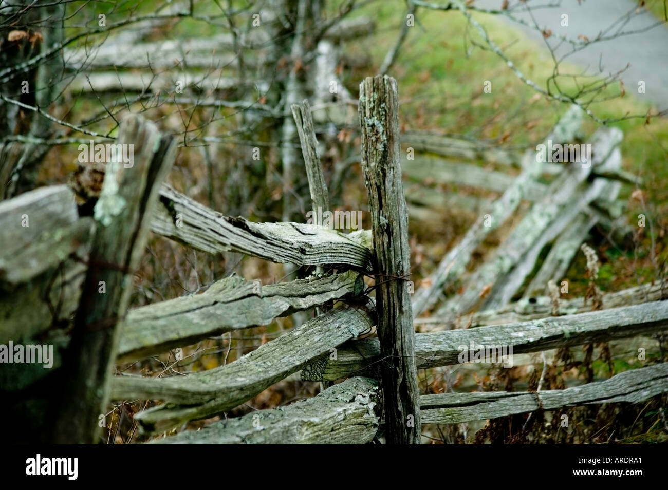 Appalachian split rail log fence artistic scene of rare beauty in the ...