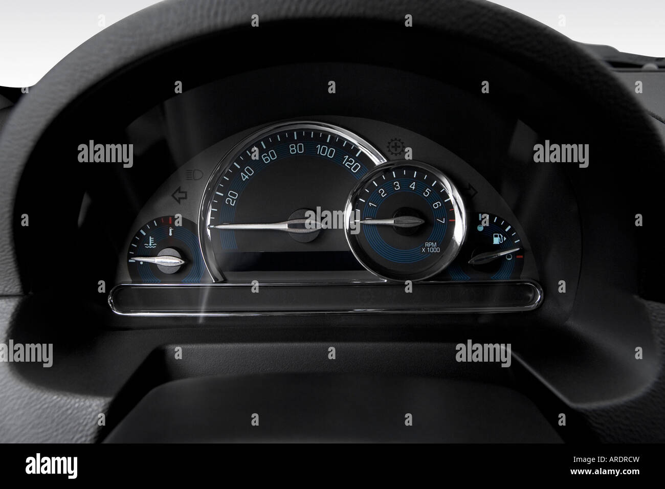 2007 Chevrolet HHR LS in Silver - Speedometer/tachometer Stock Photo ...