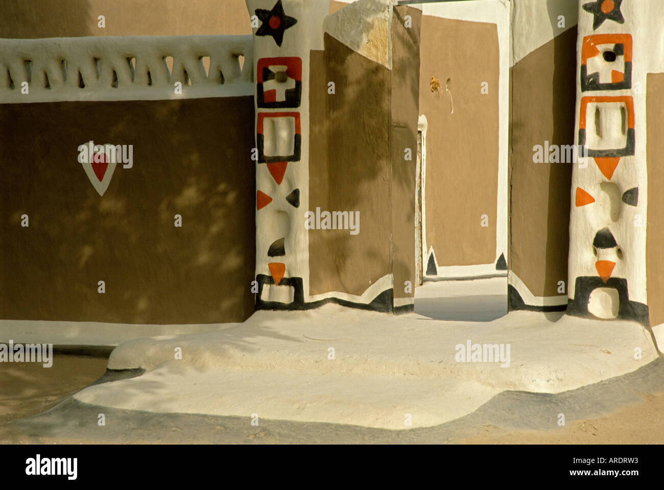 Nubian house decoration hi-res stock photography and images - Alamy