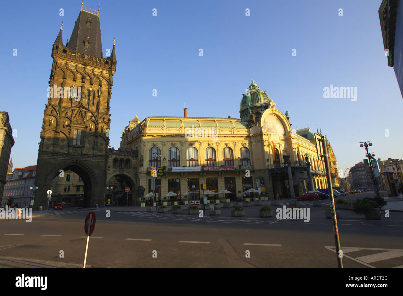 Prague municipal house mucha hi-res stock photography and images - Alamy