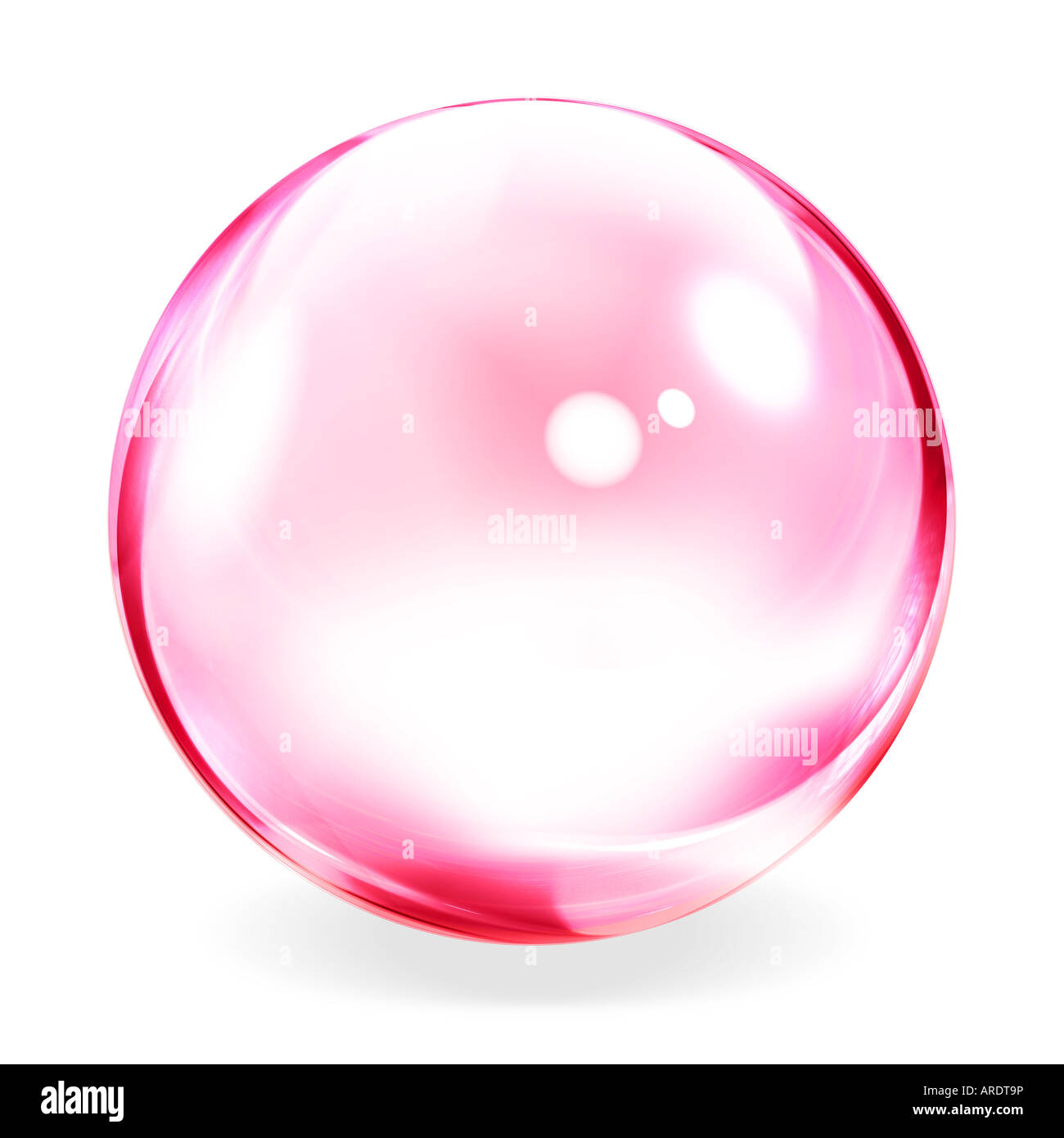 Transparent sphere view Cut Out Stock Images & Pictures - Alamy