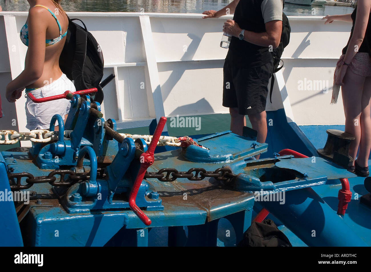 Ship anchor chain hi-res stock photography and images - Alamy