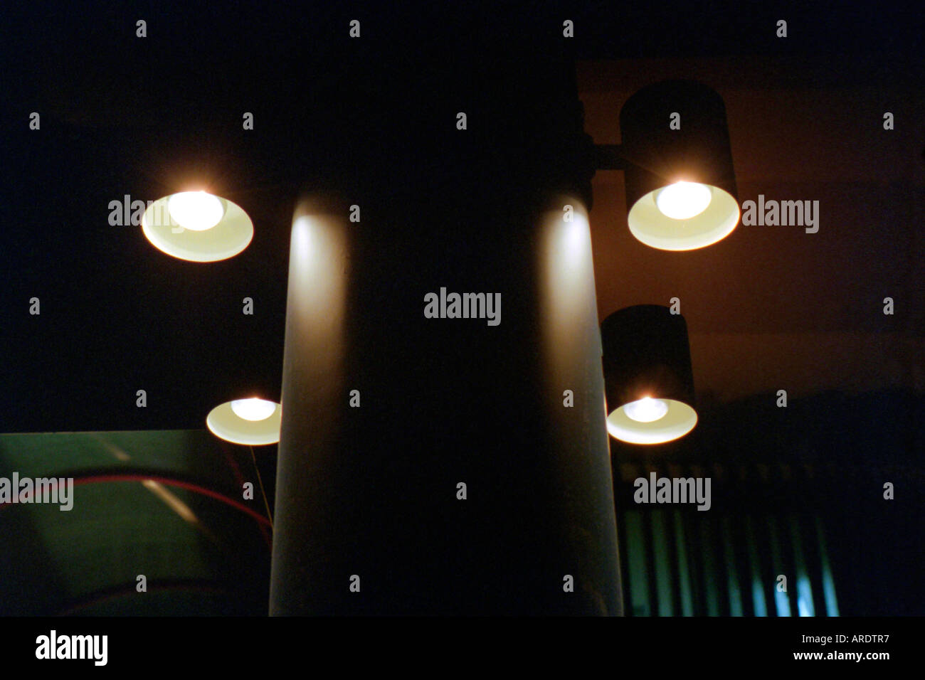 Four spot lights hi-res stock photography and images - Alamy