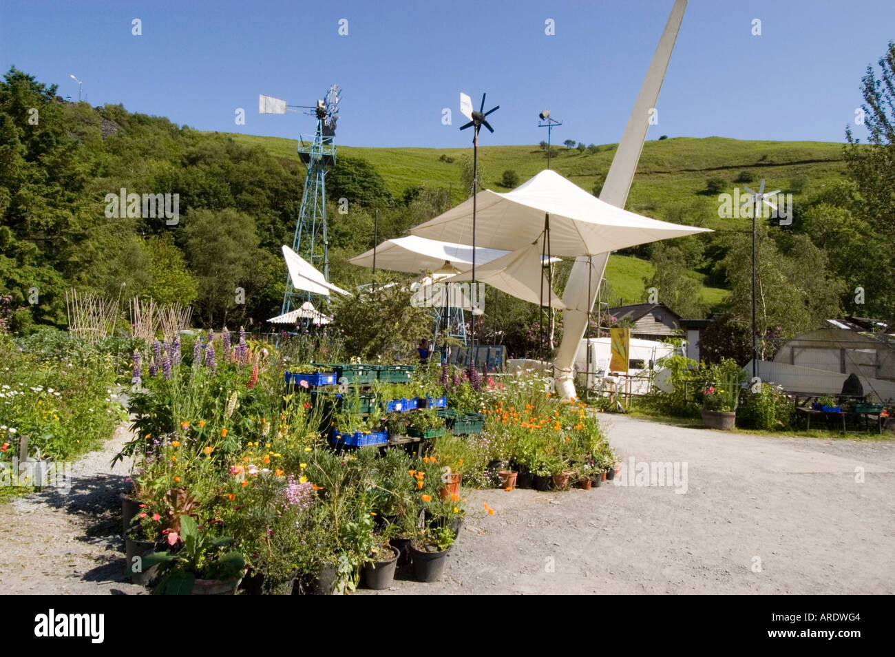 Wales 'centre alternative technology' hi-res stock photography and ...