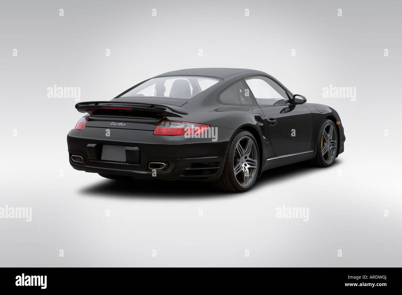 Porsche 911 turbo rear view hi-res stock photography and images - Alamy
