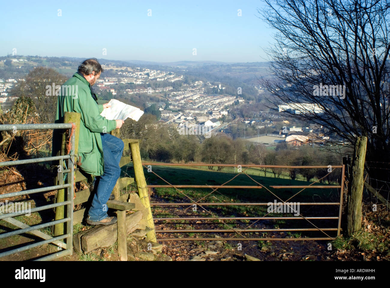 Long valley map hi-res stock photography and images - Alamy
