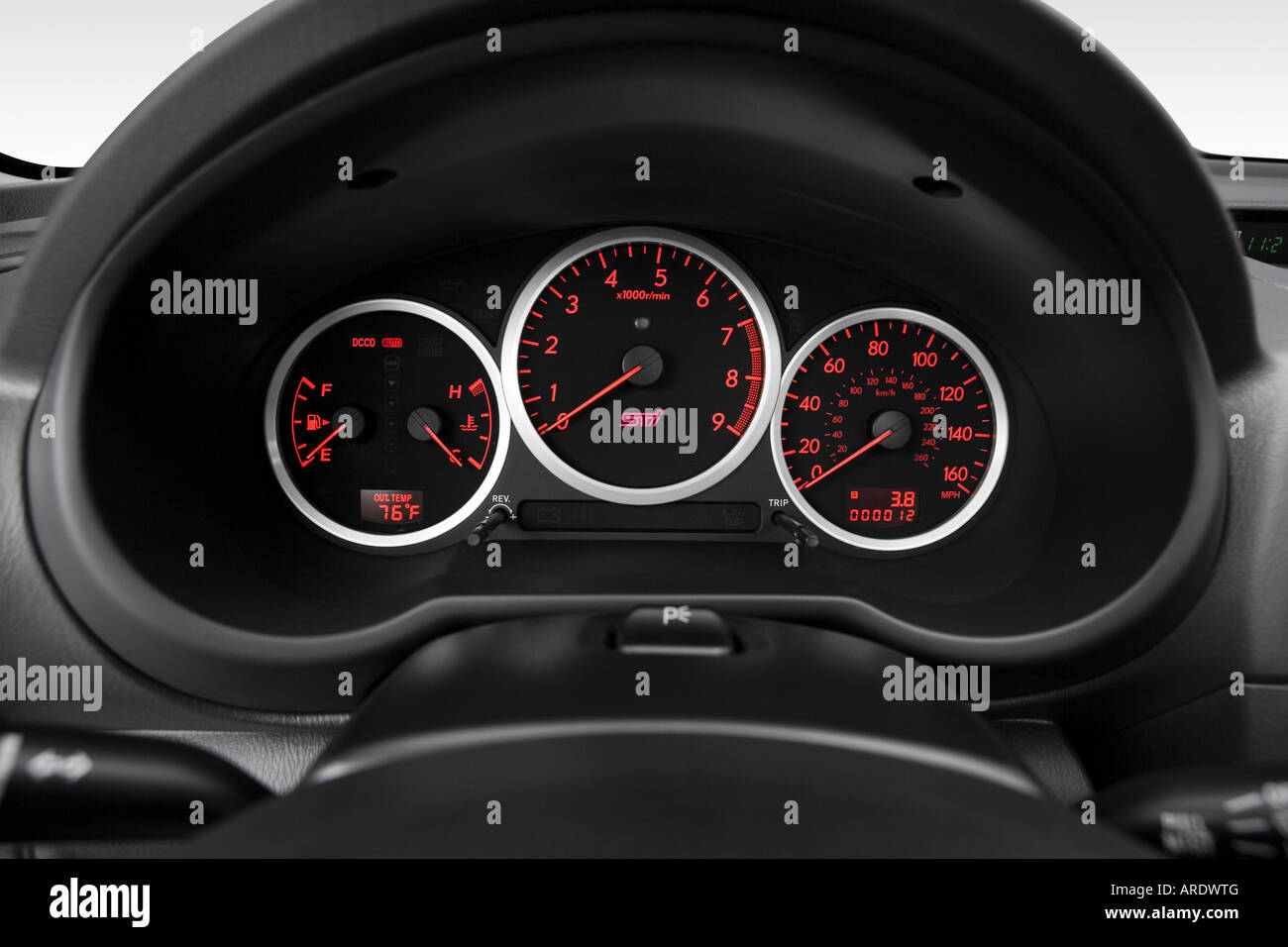 2007 Subaru Impreza WRX STI Limited in White - Speedometer/tachometer ...