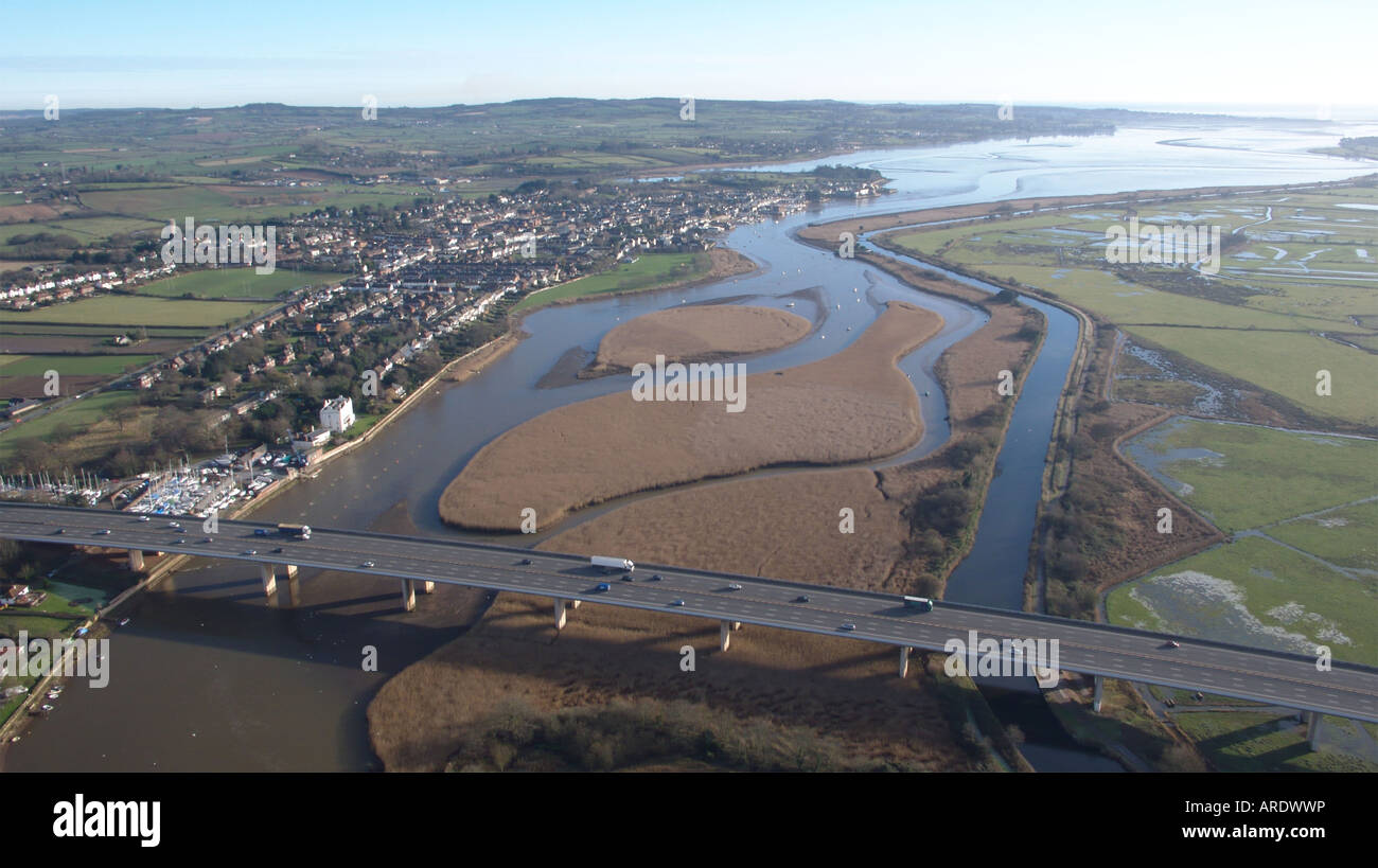 Topsham aerial hi-res stock photography and images - Alamy