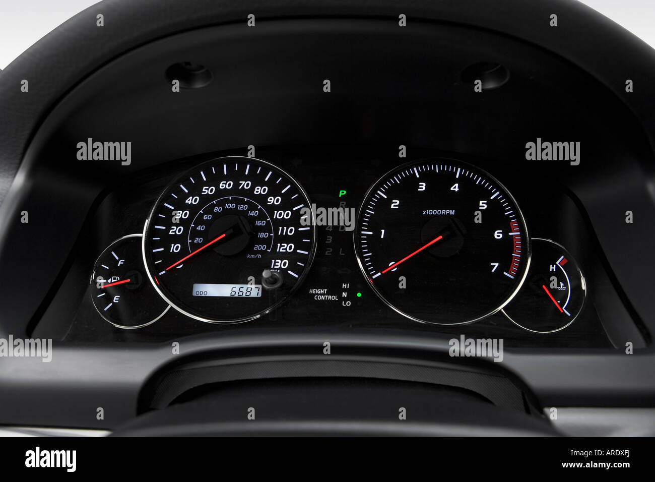 2006 Lexus GX 470 Sport in Gray - Speedometer/tachometer Stock Photo ...