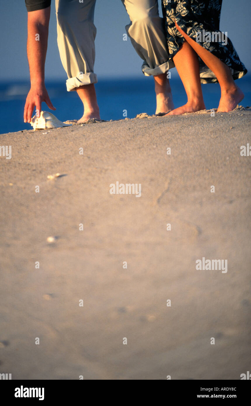 Beachcombing woman hi-res stock photography and images - Alamy