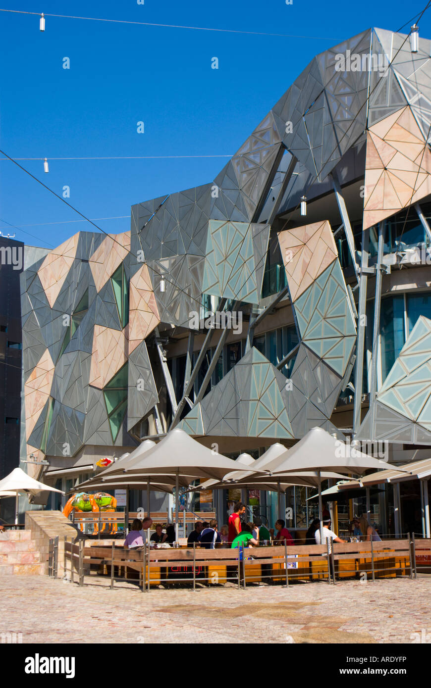 Federation square hi-res stock photography and images - Alamy