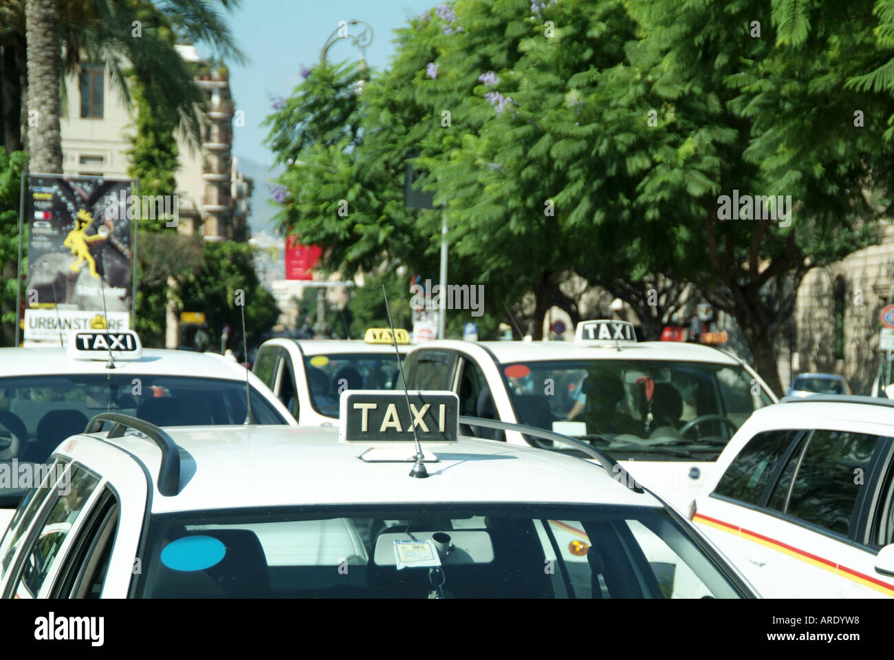 italian, sign, taxi, italy Stock Photo - Alamy