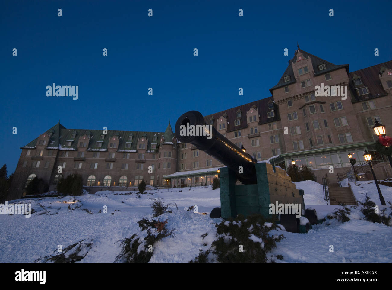 Hotel Manoir Fairmont Richelieu, Charlevoix, Quebec, Canada Stock Photo ...