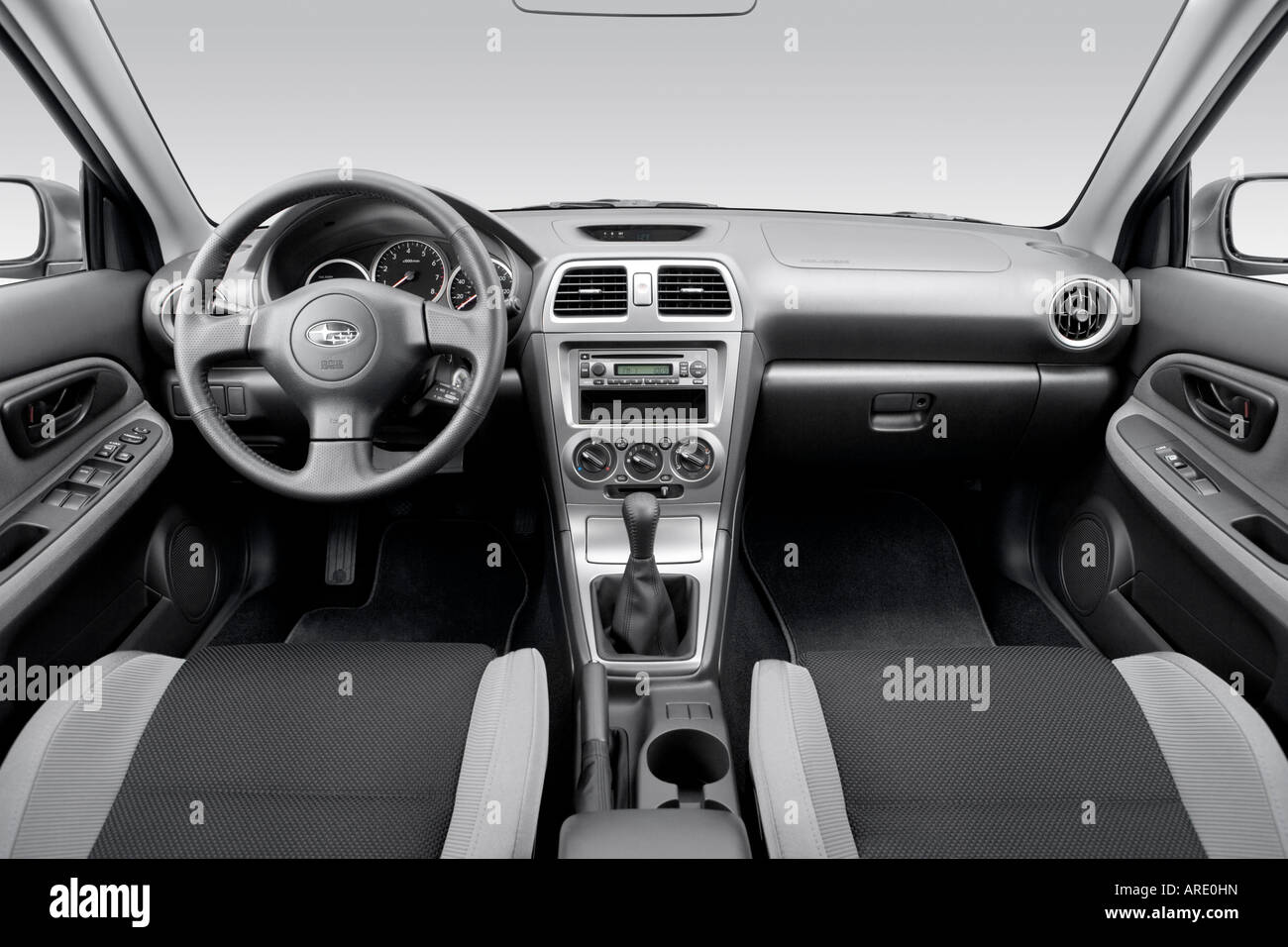 2006 Subaru Impreza WRX TR in - Dashboard, center console, gear shifter ...