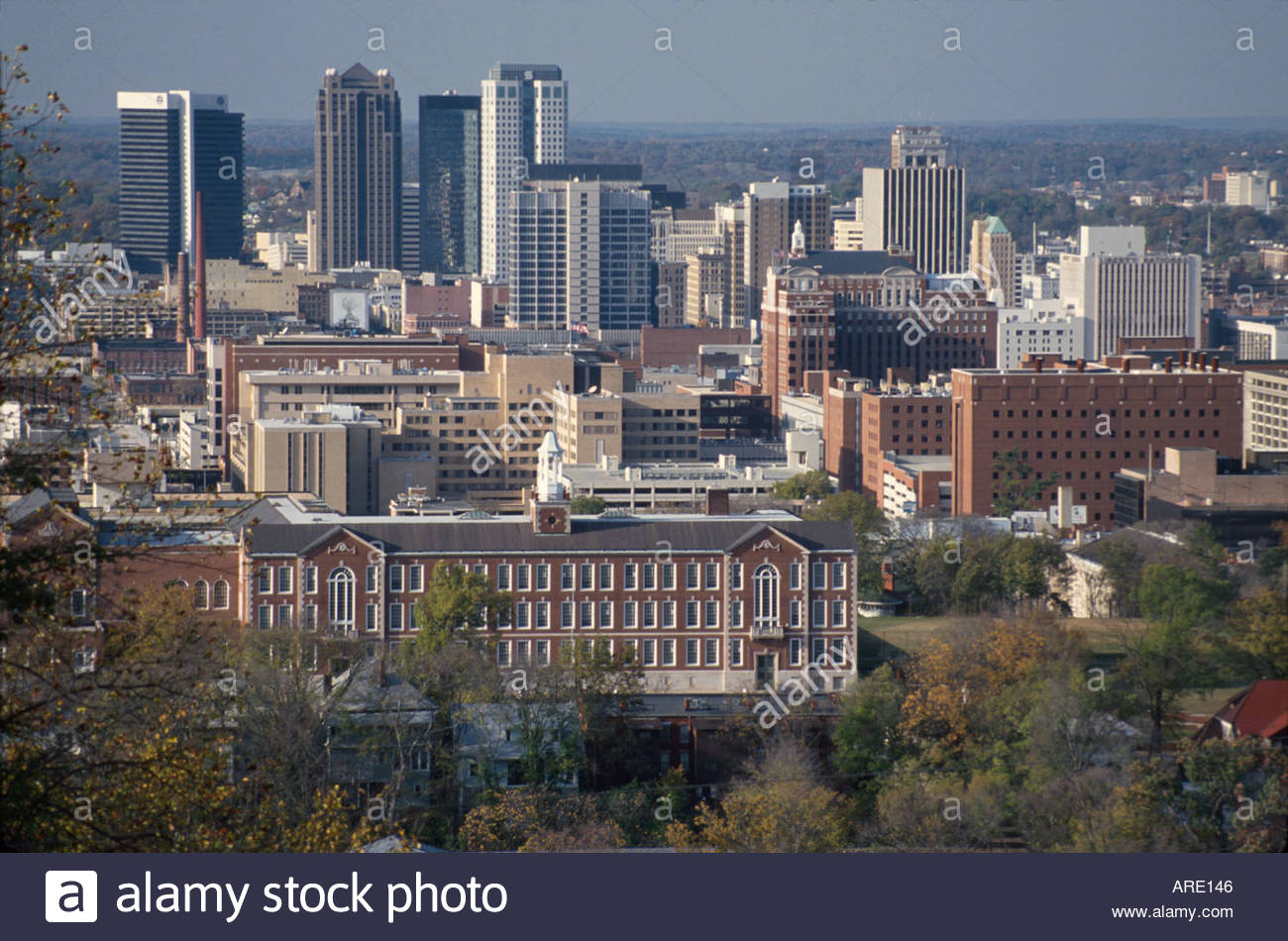 Birmingham Al Alabama Downtown Skyline Stock Photos & Birmingham Al ...