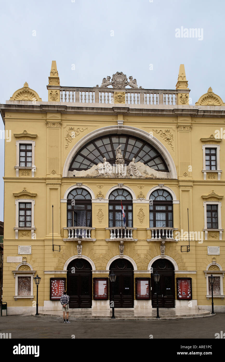 Croatia. Split. Theatre Stock Photo - Alamy