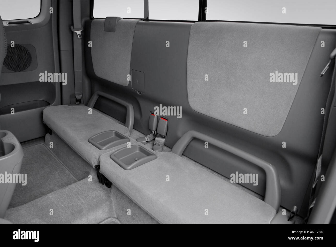 2005 Toyota Tacoma XRunner in Blue - Rear seats Stock Photo - Alamy