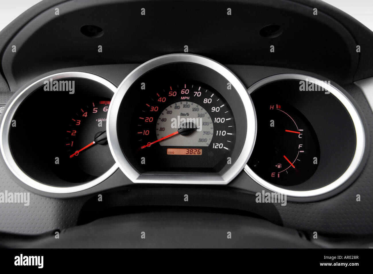 2005 Toyota Tacoma XRunner in Blue - Speedometer/tachometer Stock Photo ...