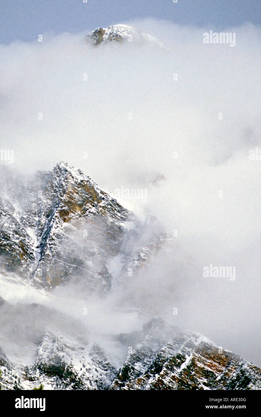 A Canadian Rockies landscape Stock Photo - Alamy