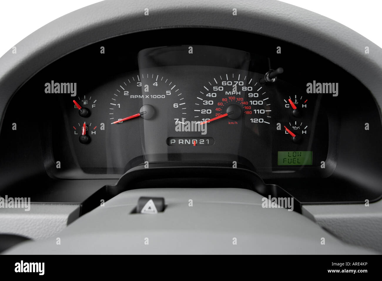 2006 Ford F-150 XLT in Silver - Speedometer/tachometer Stock Photo - Alamy