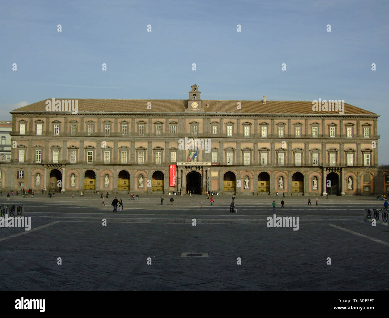 Real Palace Naples Italy Campania Stock Photo - Alamy