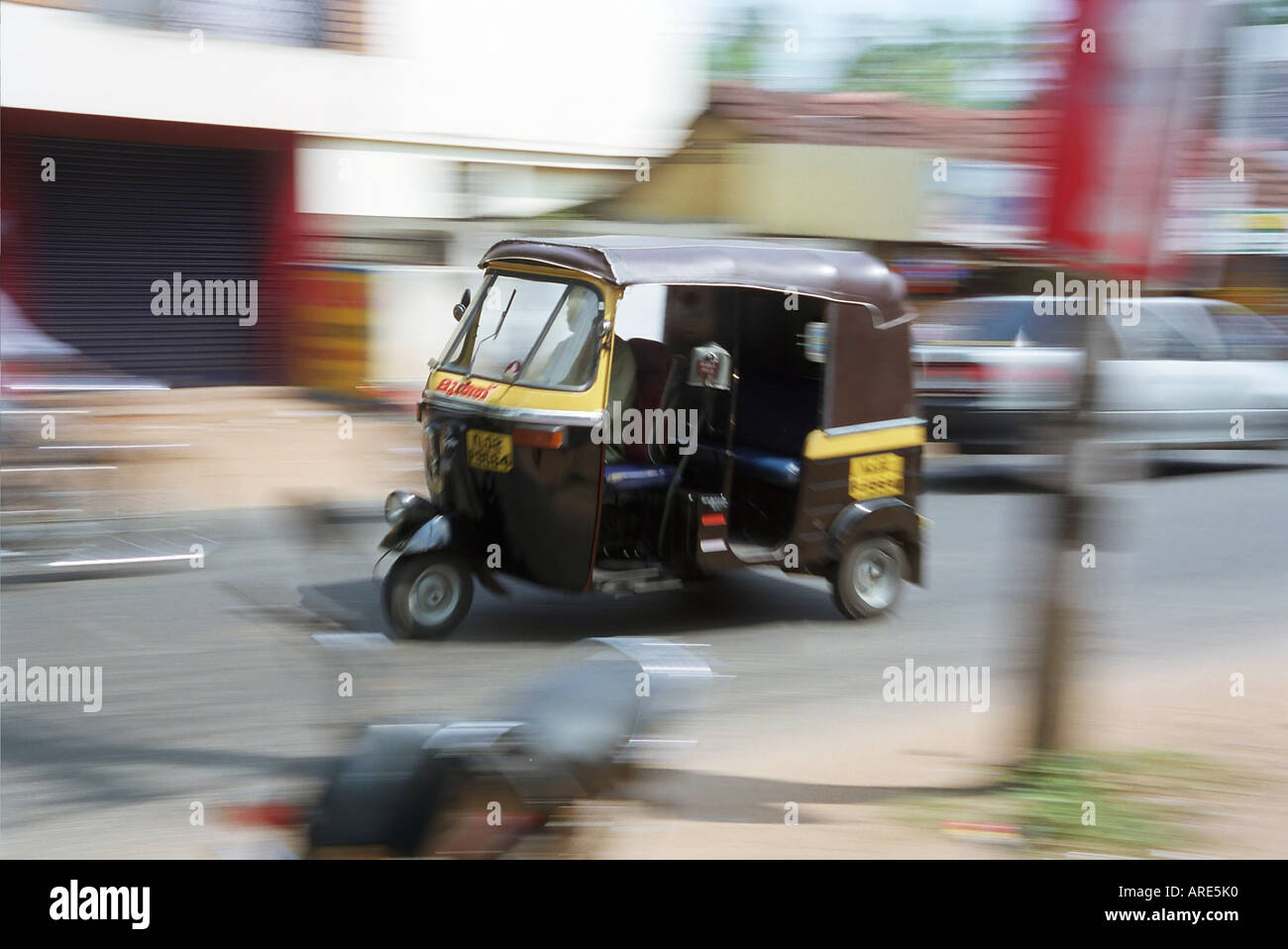 Kerala auto rickshaws hi-res stock photography and images - Alamy