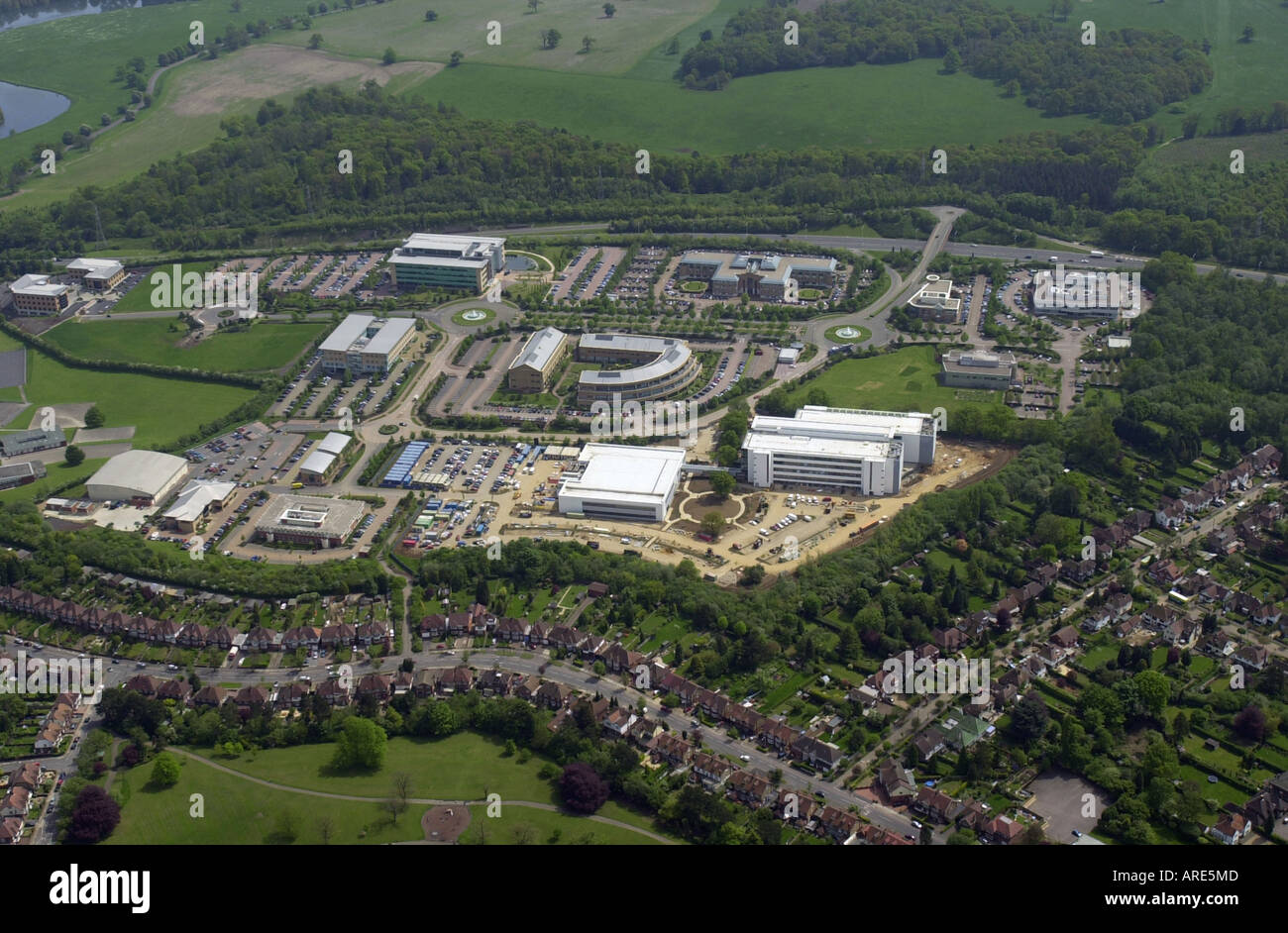 Luton aerial hi-res stock photography and images - Alamy