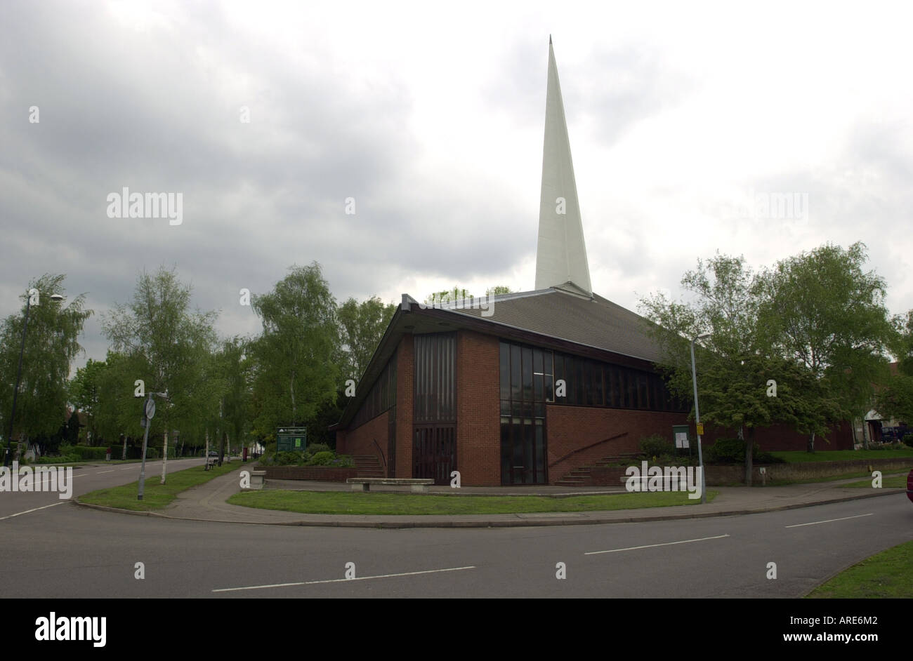 St George s church Letchworth Hertfordshire circa 1960 s UK Stock Photo ...