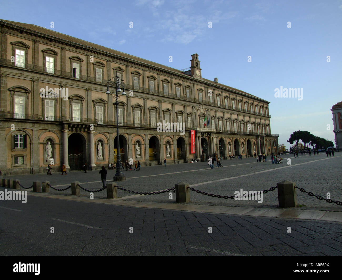 Real Palace Naples Italy Campania Stock Photo - Alamy