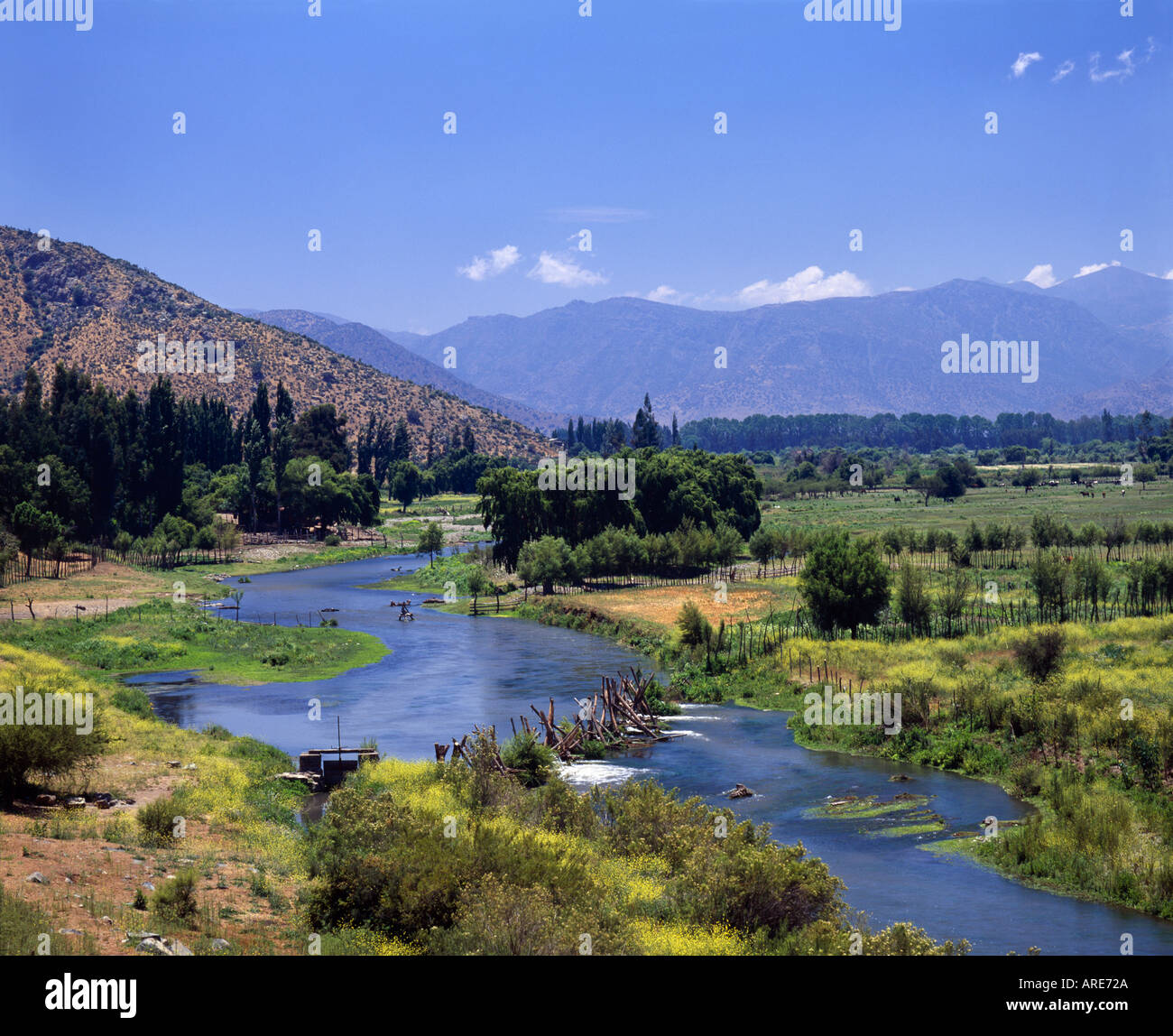 Aconcagua river valley hi-res stock photography and images - Alamy