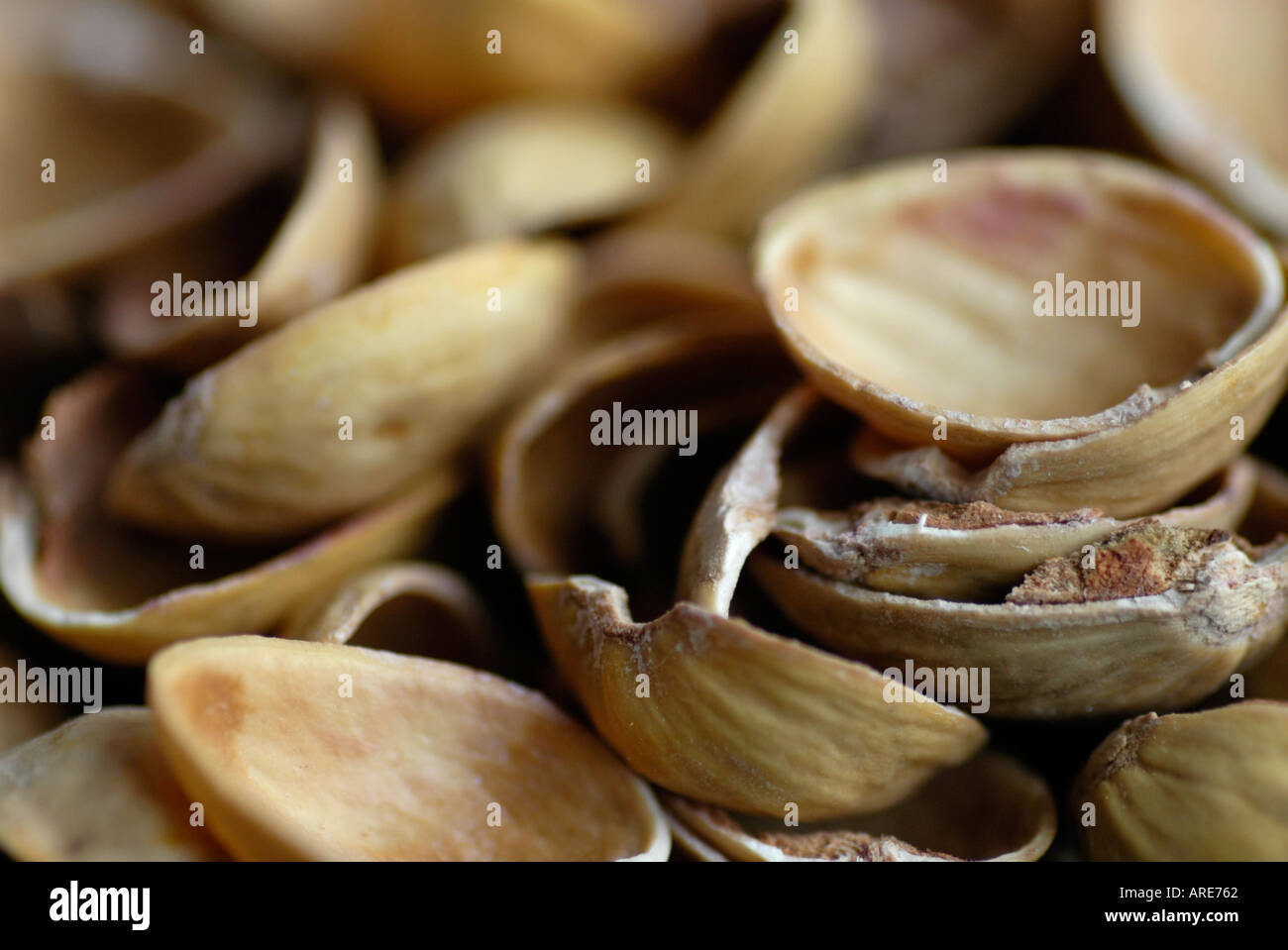 Shells from pistachio nuts Stock Photo - Alamy