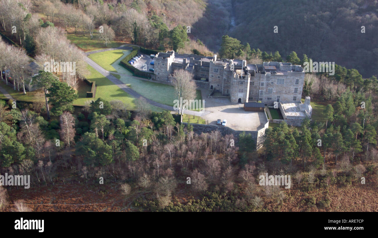 Castle Drogo. National Trust. Devon. Uk Stock Photo - Alamy
