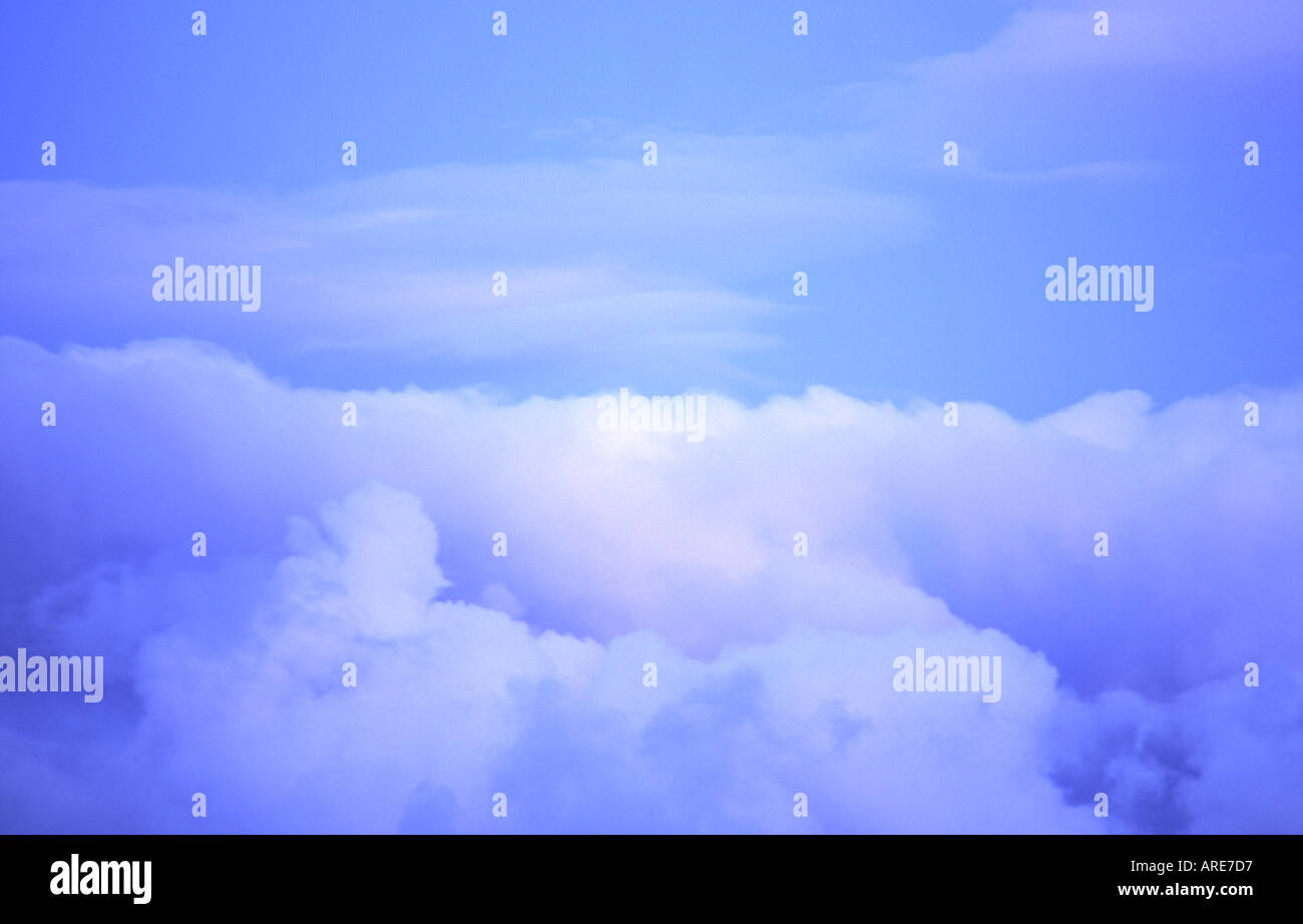 cloud sky texture clouds aerial blue flying Stock Photo - Alamy