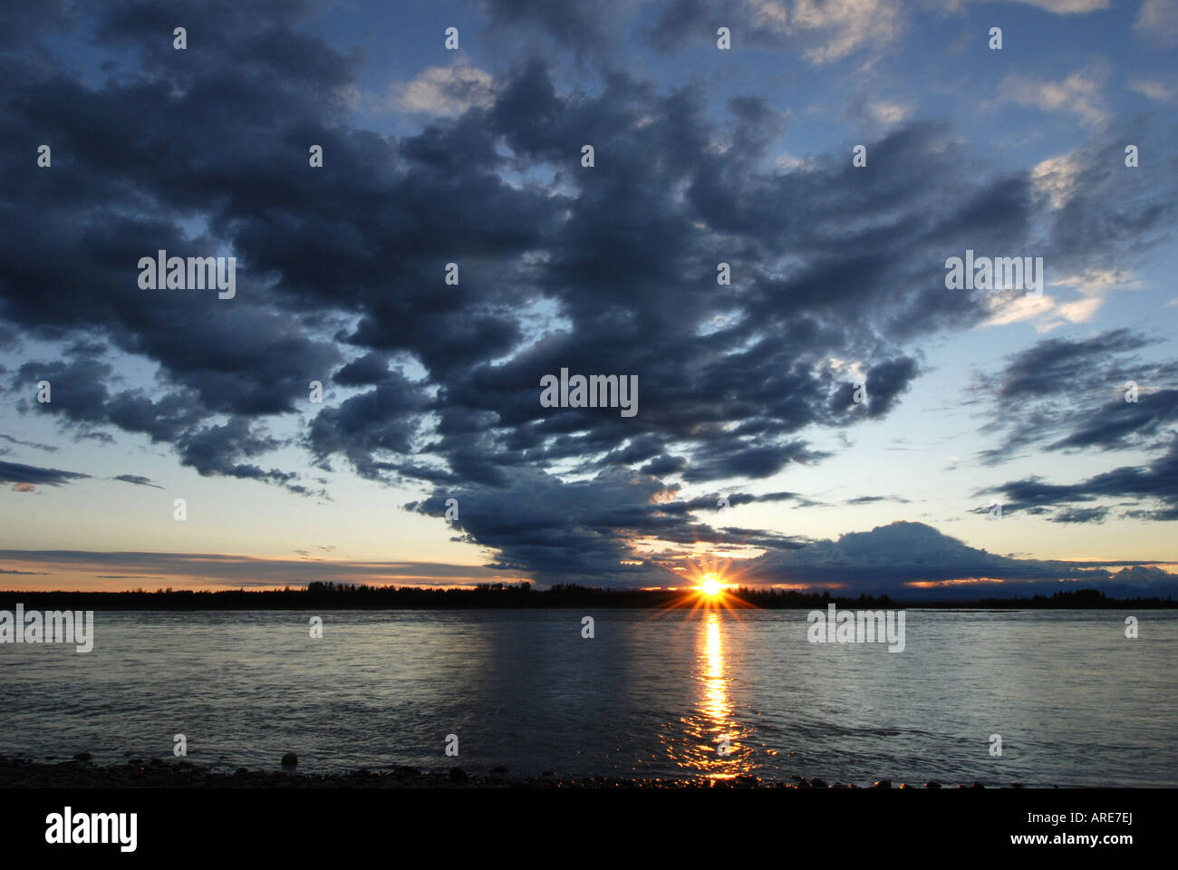 Mount mckinley sunset hi-res stock photography and images - Alamy