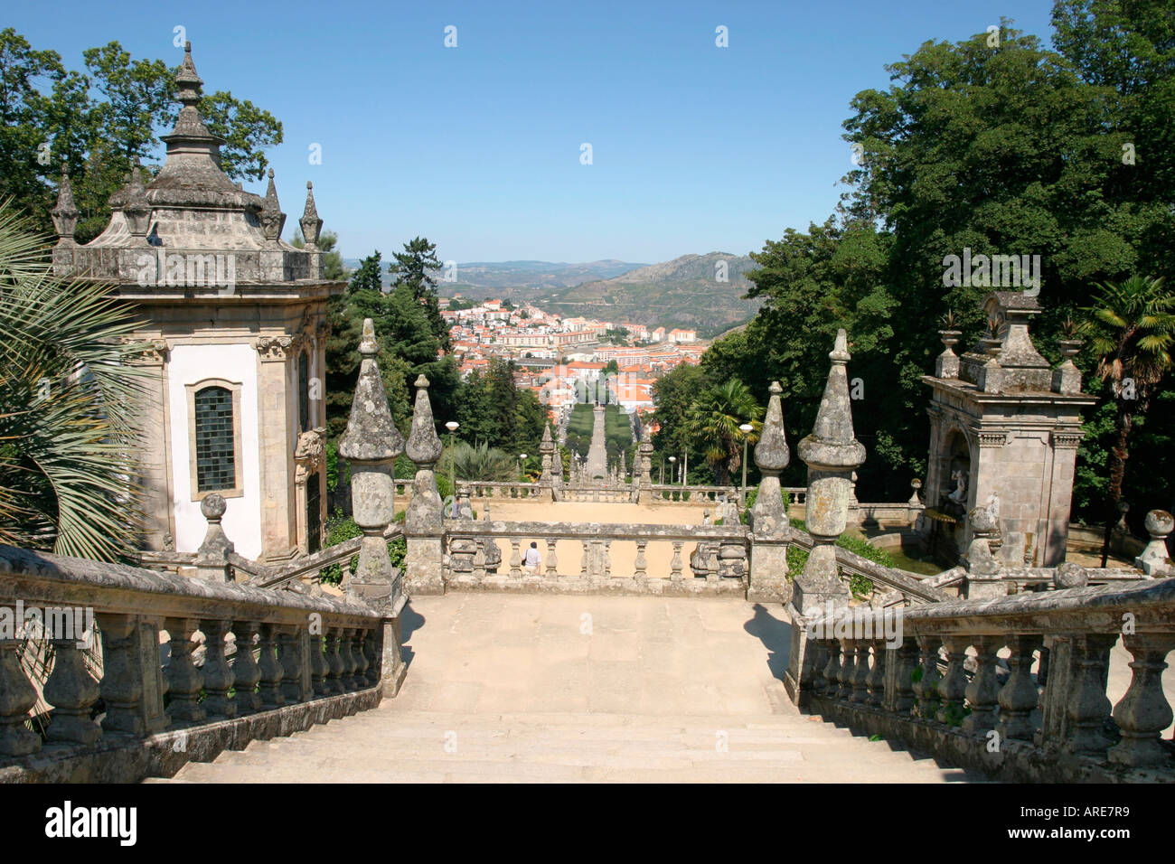 Lamego, town famed for its sparkling wine, Portugal Stock Photo - Alamy