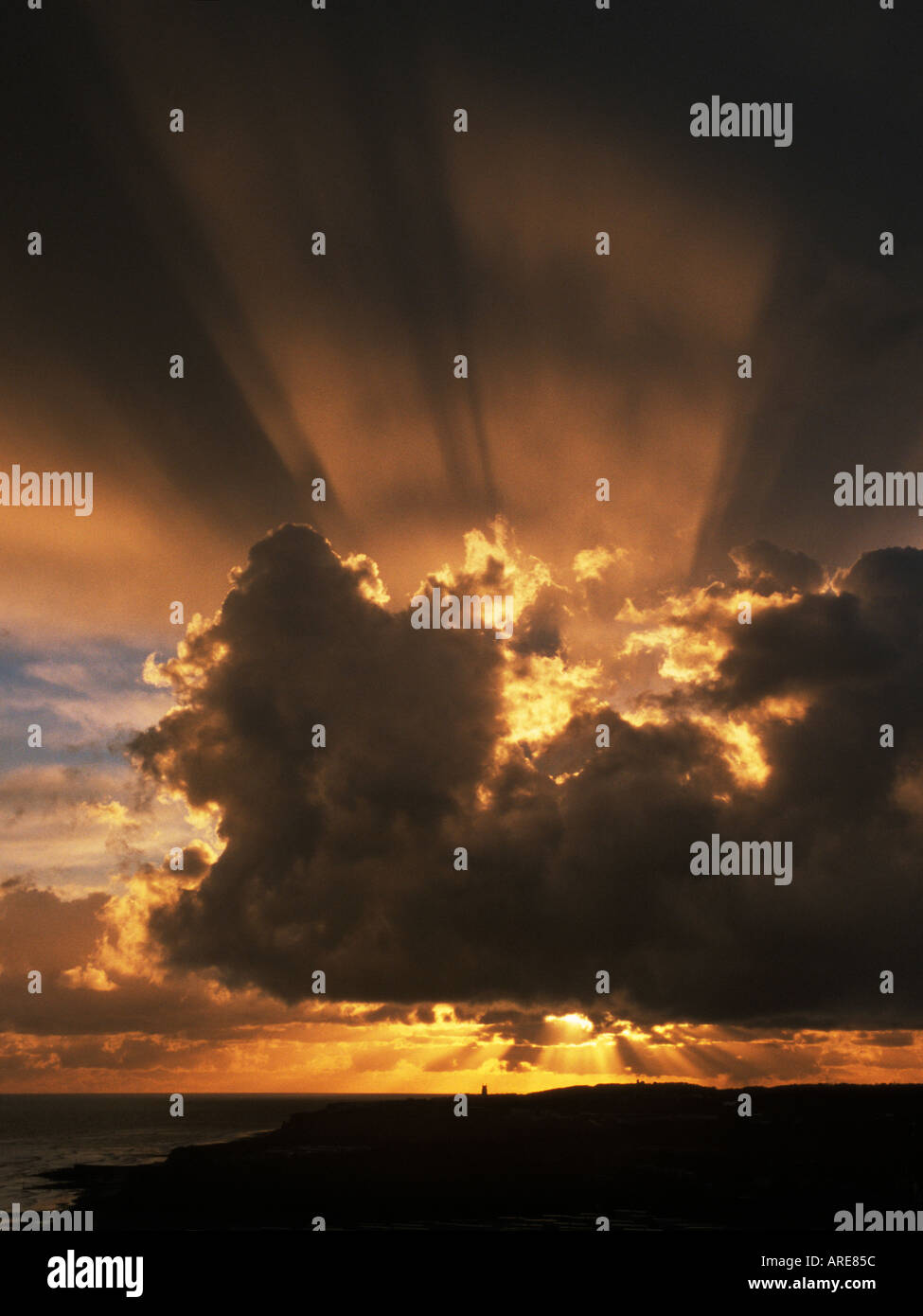 Sunrise at Sheringham Norfolk England UK Stock Photo - Alamy