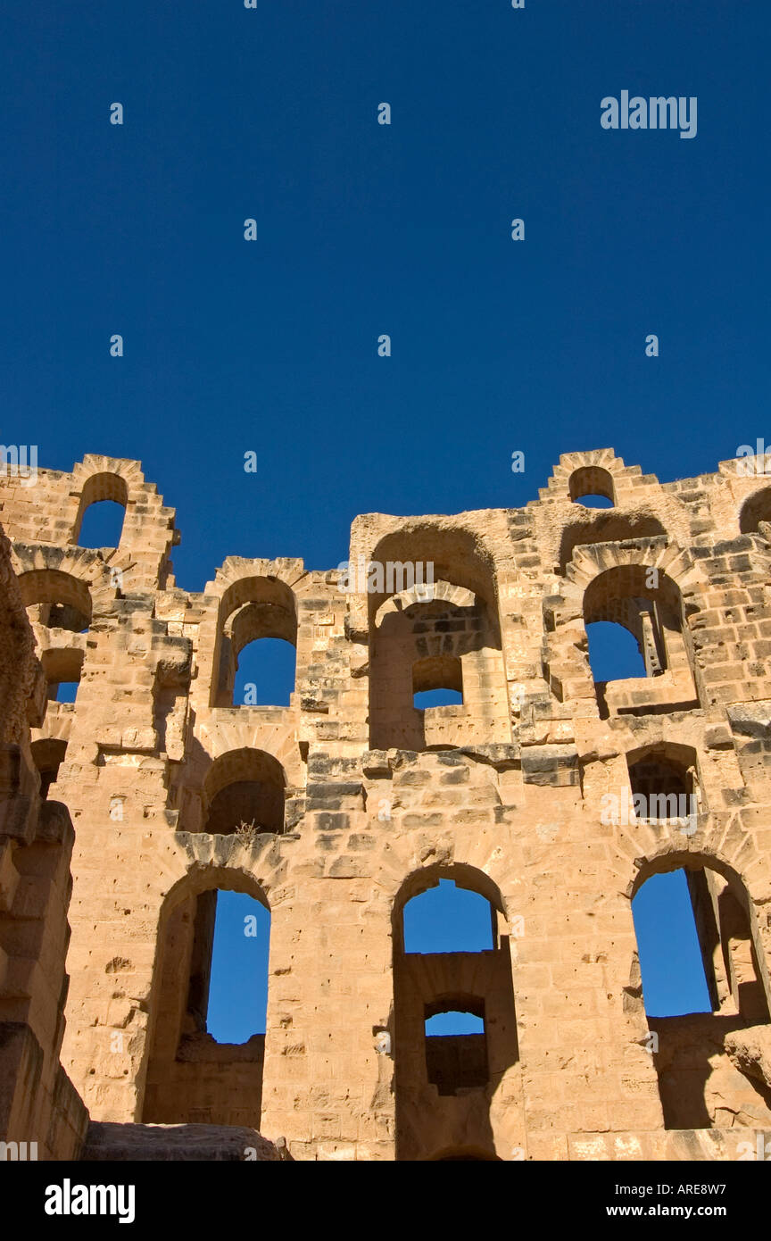 Ancient Roman Amphitheatre at El Jem in Tunisia Stock Photo - Alamy
