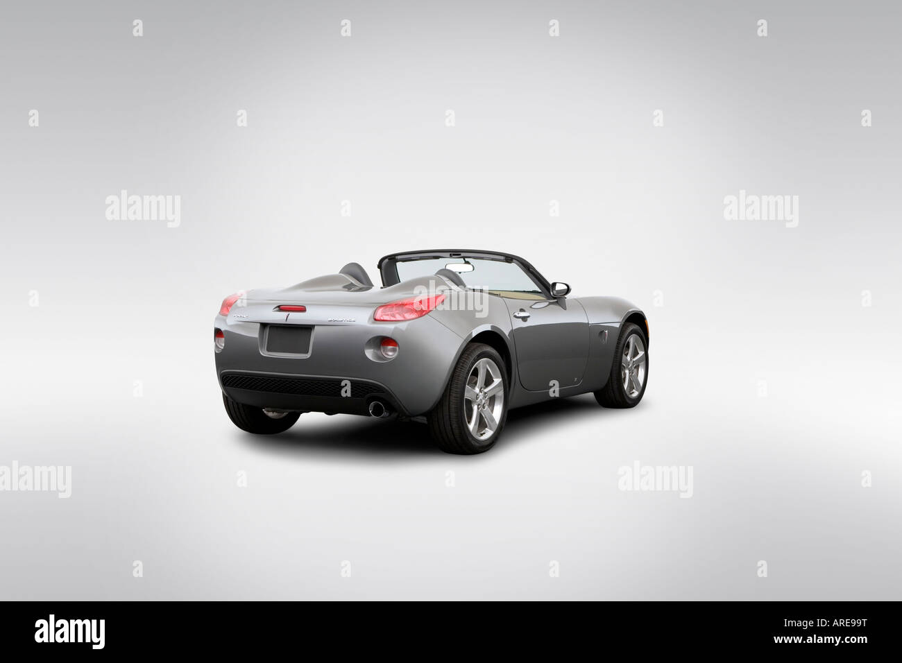 2006 Pontiac Solstice in Gray - Rear angle view Stock Photo - Alamy