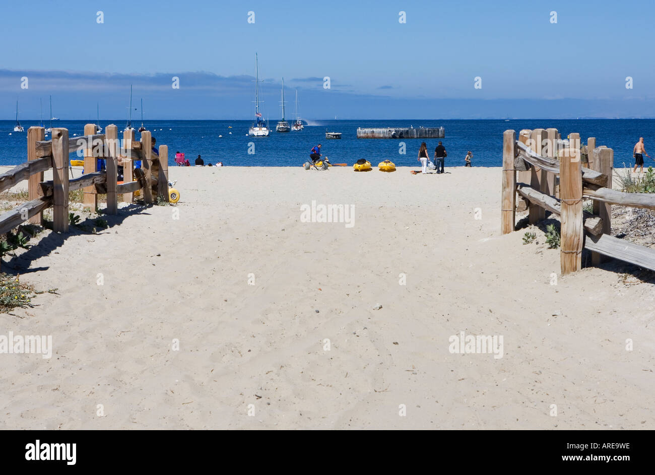 Monterey State Beach Monterey California USA September 2006 Stock Photo ...