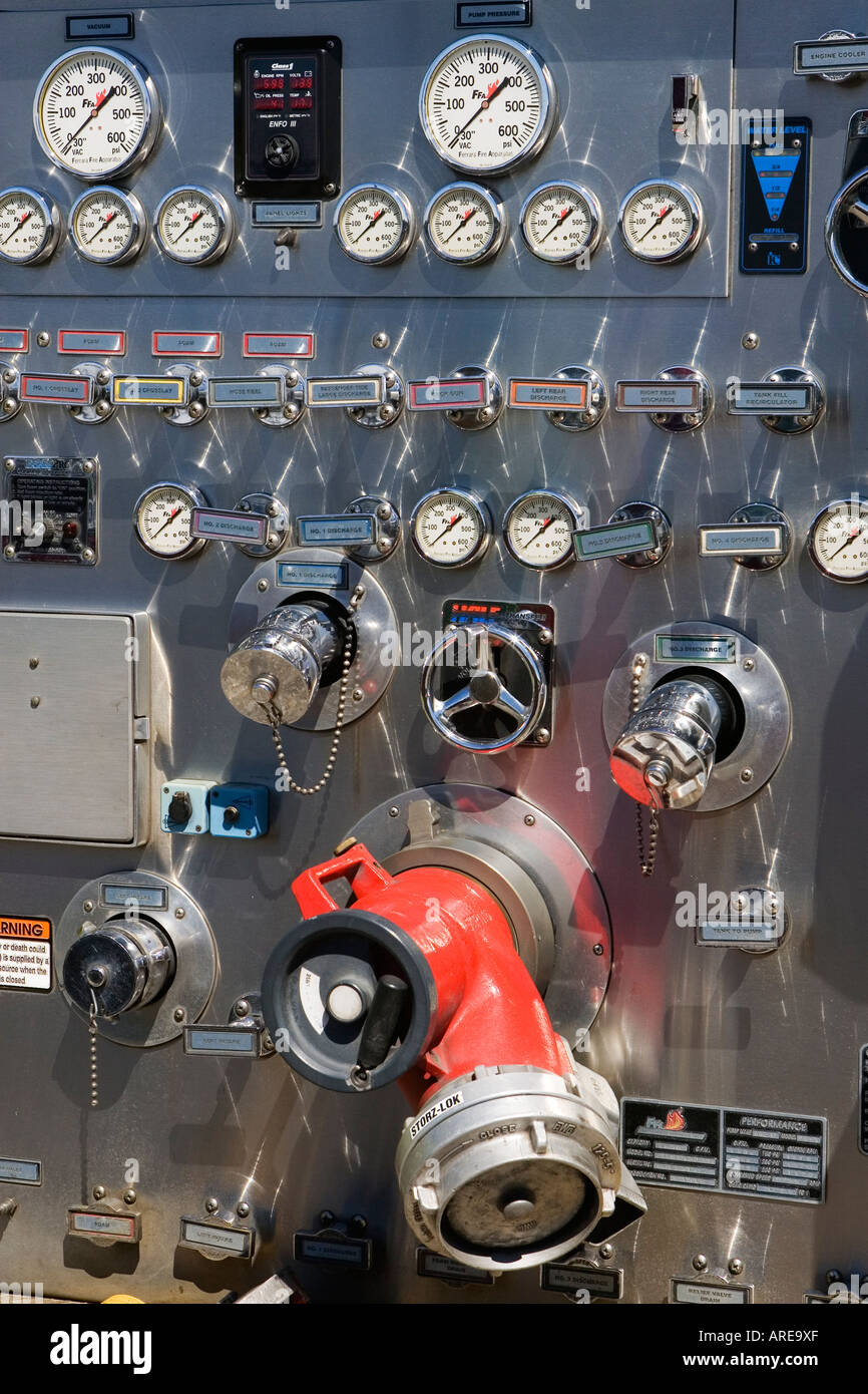Fire engine Monterey California USA September 2006 Stock Photo - Alamy