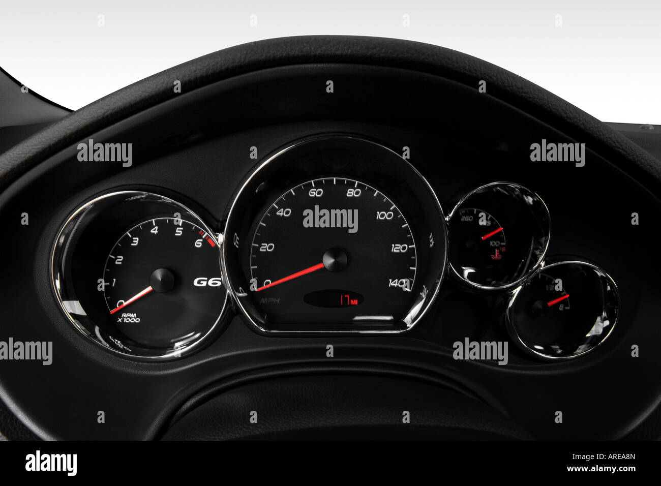 Pontiac car dashboard speedometer hi-res stock photography and images ...