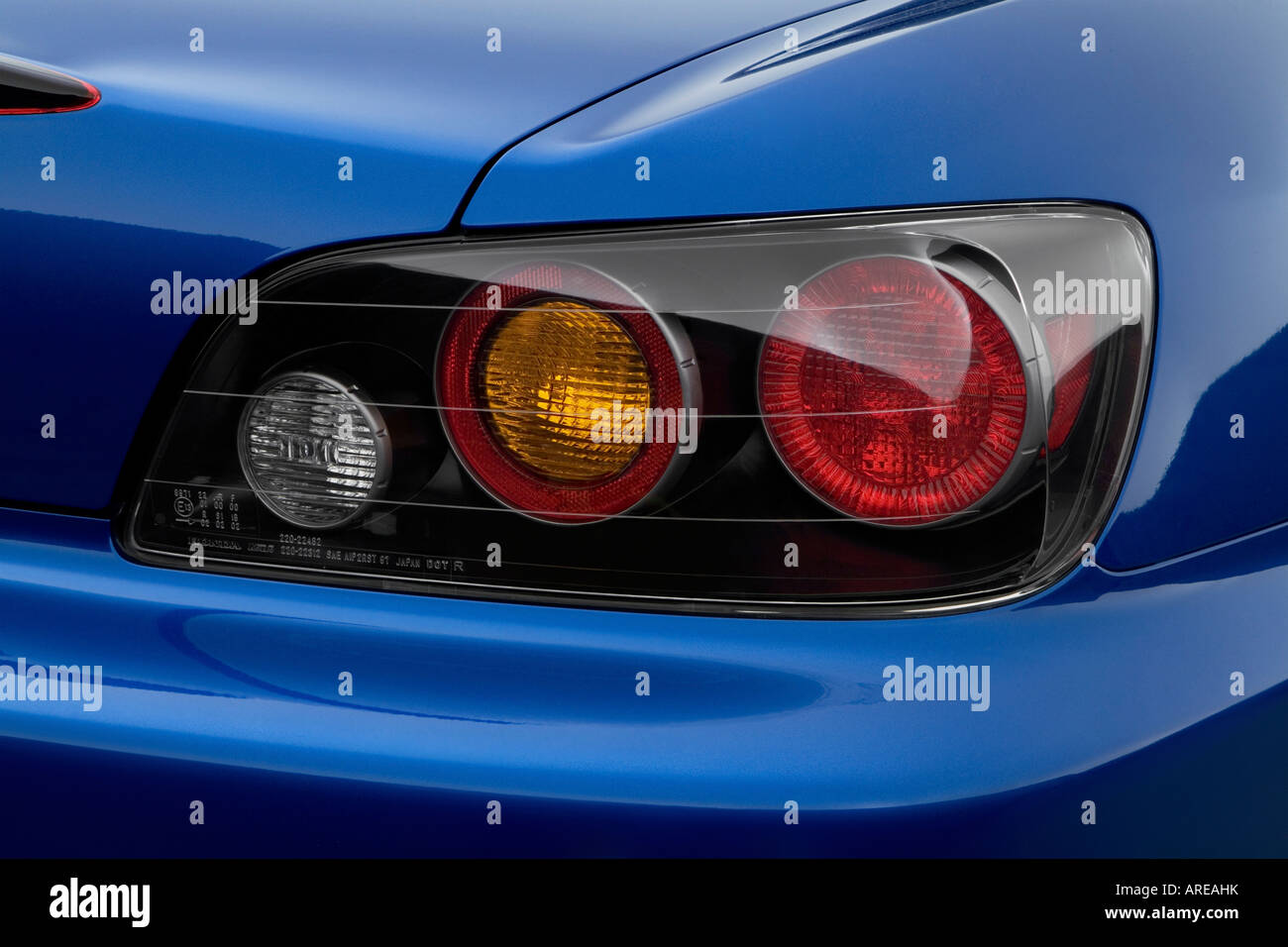 2006 Honda S2000 in Blue - Tail light Stock Photo - Alamy